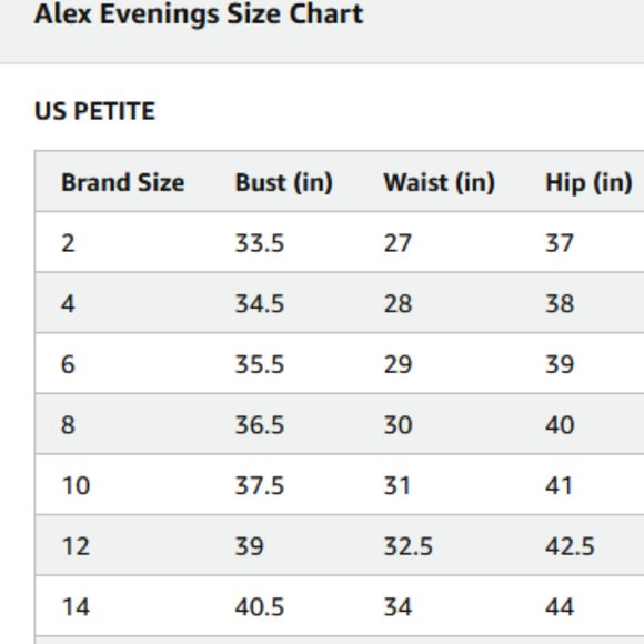 Alex Evenings | Dresses | Nwt Alex Evenings Womens Slimming Short ...